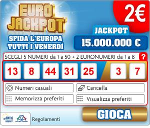 EUROJACKPOT - Guida al gioco